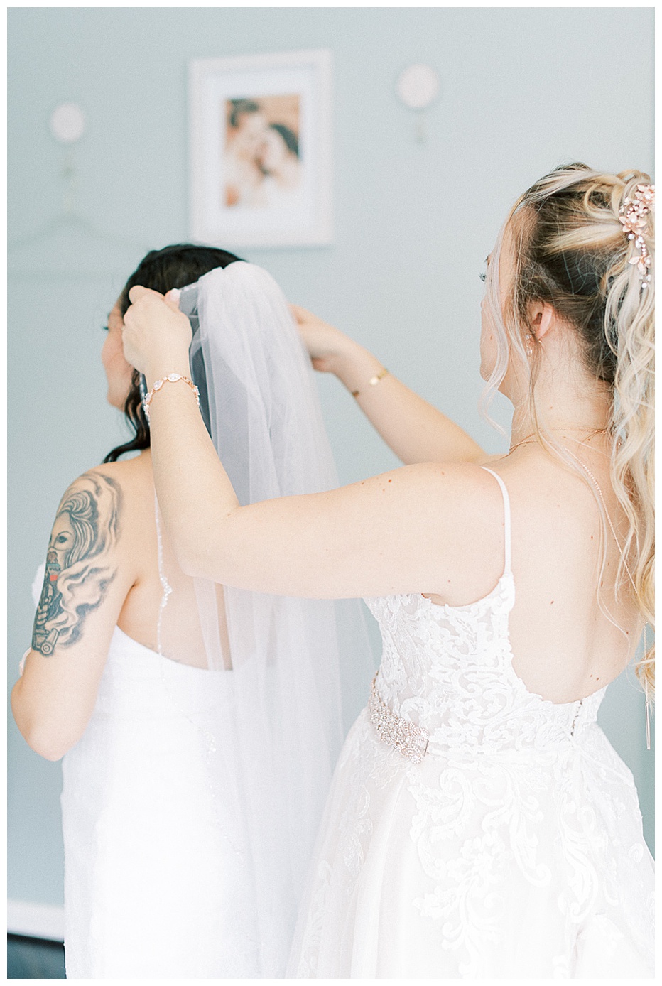 Intimate Riverside Elopement for Two Beautiful Brides | LB Photography